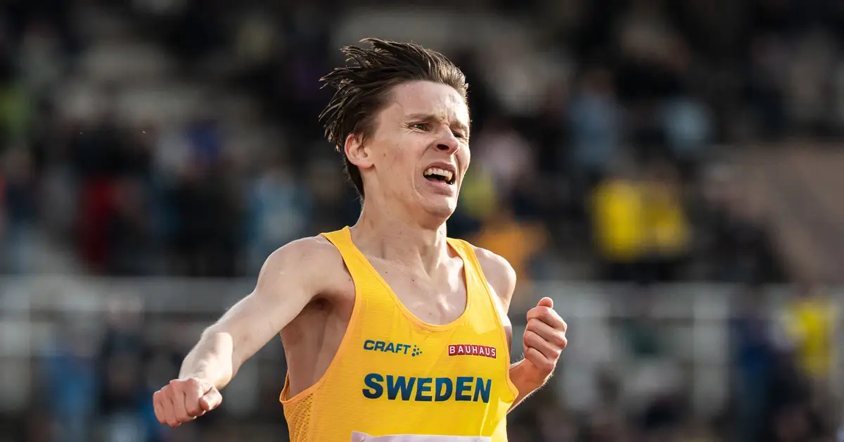 Andreas Almgren breaks Swedish 3,000m record - Svexa