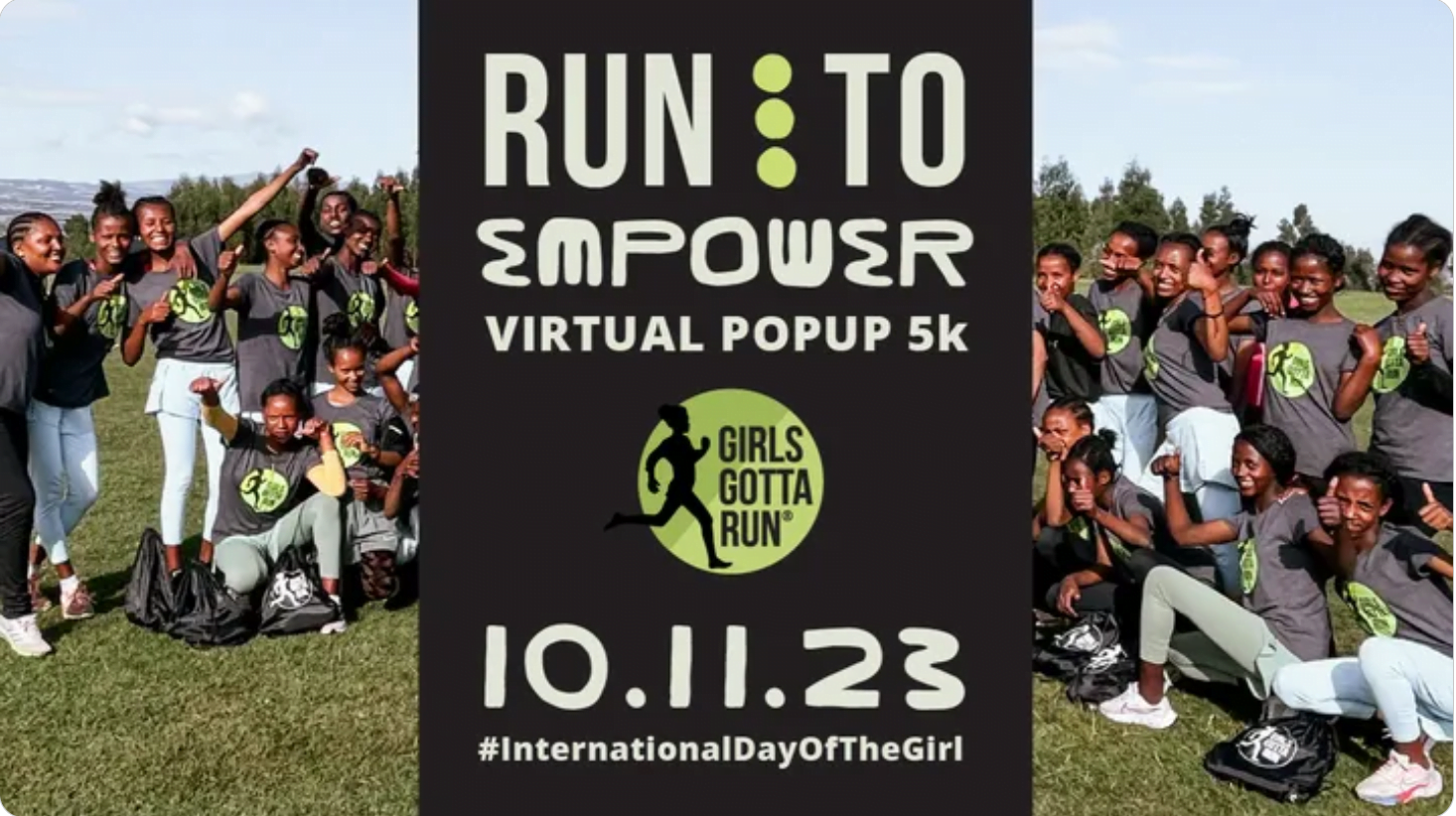 Join Girls Gotta Run for International Day of the Girl 2023 - Svexa